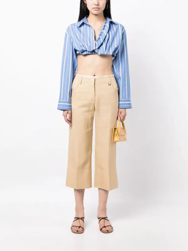 Jacquemus Le Pantalon Cropped Trousers