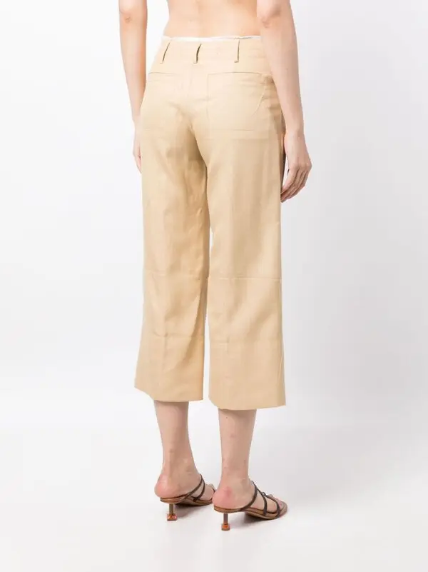 Jacquemus Le Pantalon Cropped Trousers