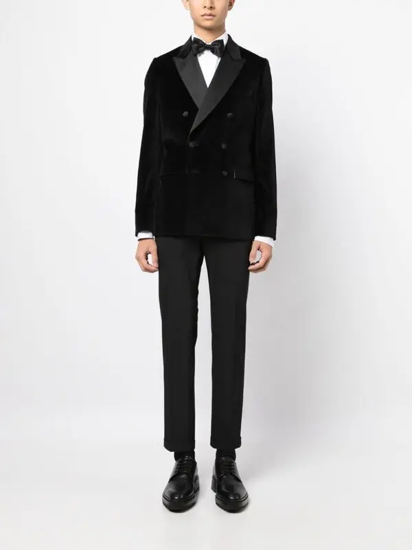 Paul Smith Double-breasted Cotton Blazer
