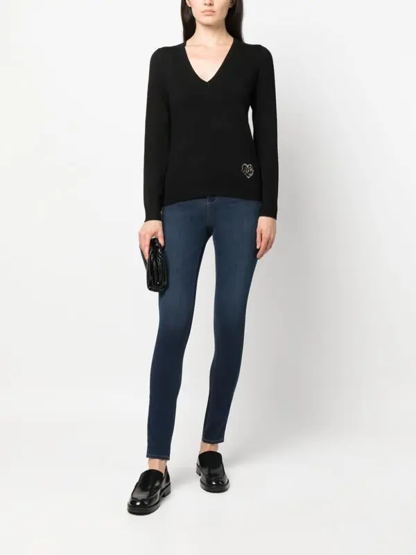 Liu Jo Logo-patch Skinny Jeans