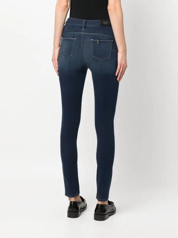 Liu Jo Logo-patch Skinny Jeans