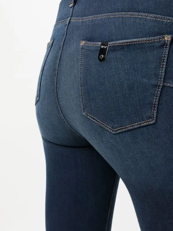 Liu Jo Logo-patch Skinny Jeans