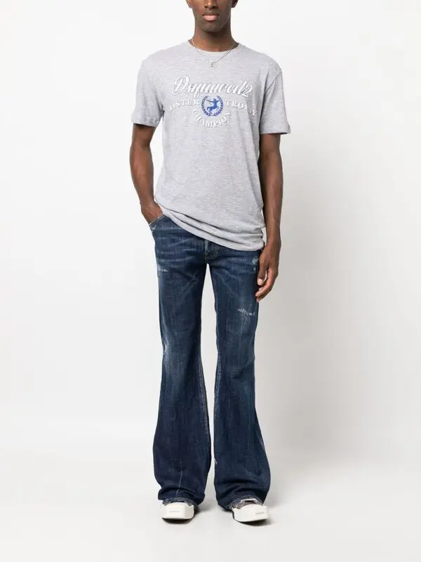 Dsquared2 Mid-rise Flared Jeans - Blue