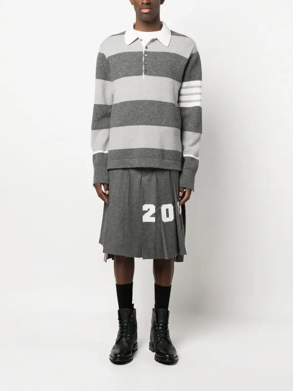 Thom Browne Rugby Jacquard Pullover