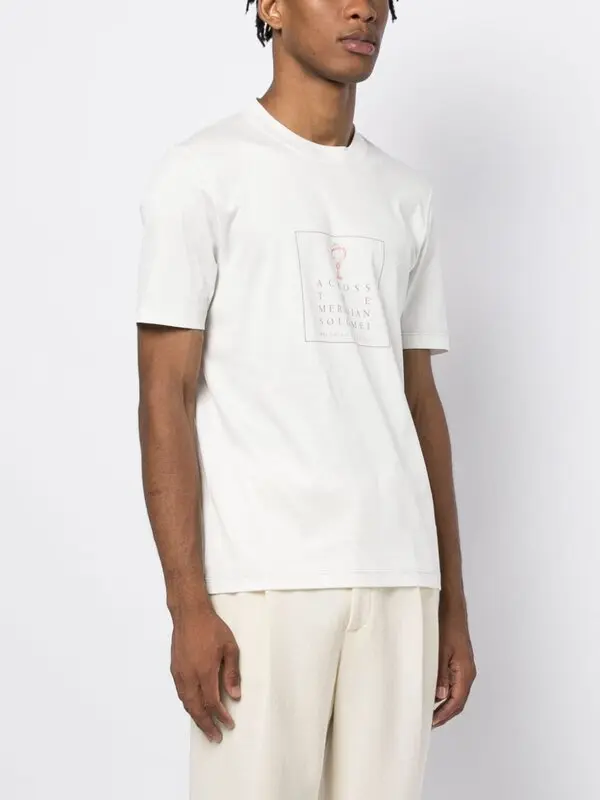 Brunello Cucinelli Graphic-print Cotton T-shirt