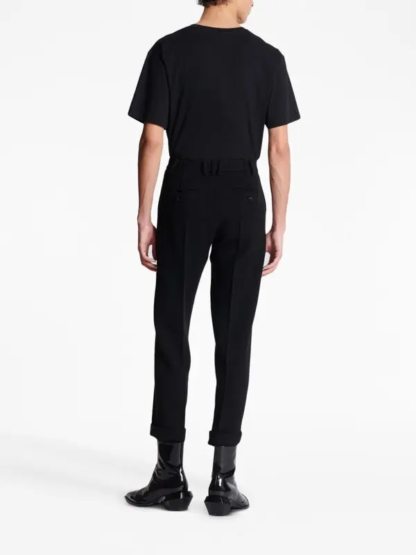 Balmain Tapered Cropped Trousers