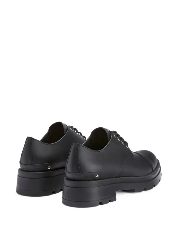 GIUSEPPE ZANOTTI Lapley Suede Derby Shoes