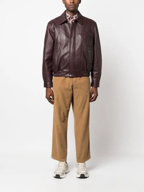RANRA Corduroy Straight-leg Trousers