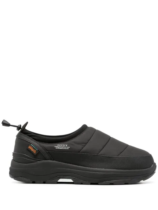 Suicoke Pepper-mod-ev Slip-on Sneakers - Black