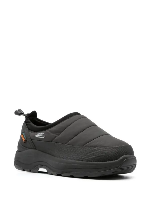 Suicoke Pepper-mod-ev Slip-on Sneakers - Black