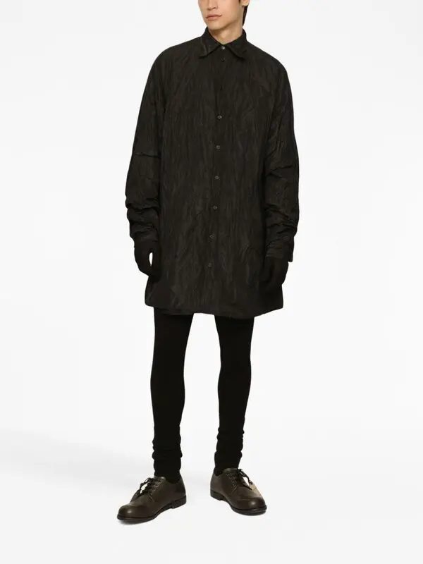 Dolce & Gabbana Crease-effect Long-sleeve Shirt
