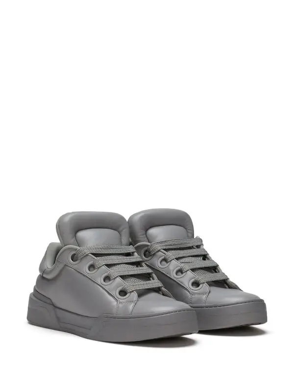 Dolce & Gabbana Portofino Low-top Sneakers - Grey