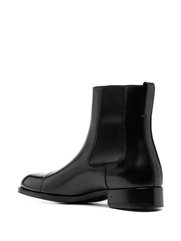 TOM FORD Elkan Leather Chelsea Boots