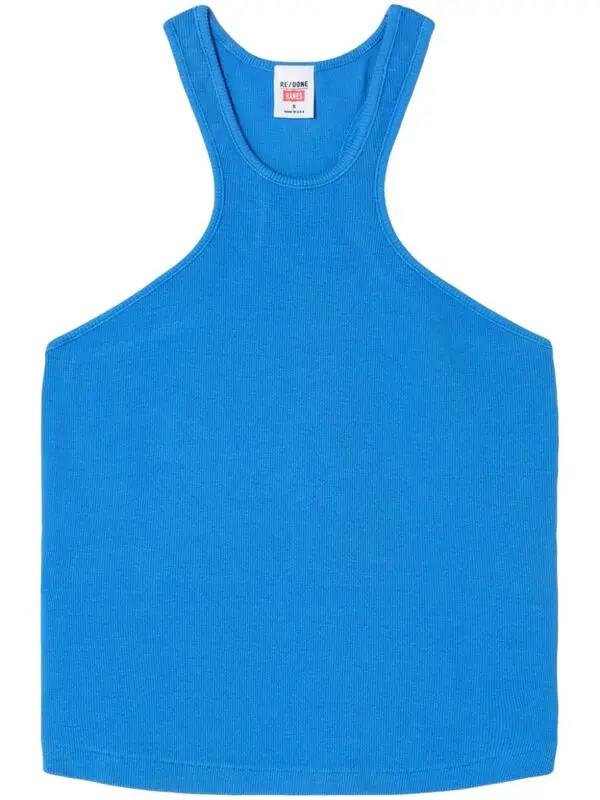 RE/DONE Racer Cotton Tank Top