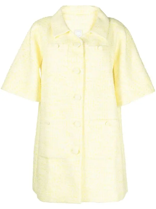 Huishan Zhang Constantine Bouclé Coat