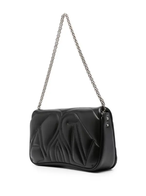 Alexander McQueen The Seal Shoulder Bag - Black