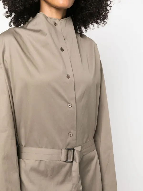 LEMAIRE Belted-waist Cotton Dress