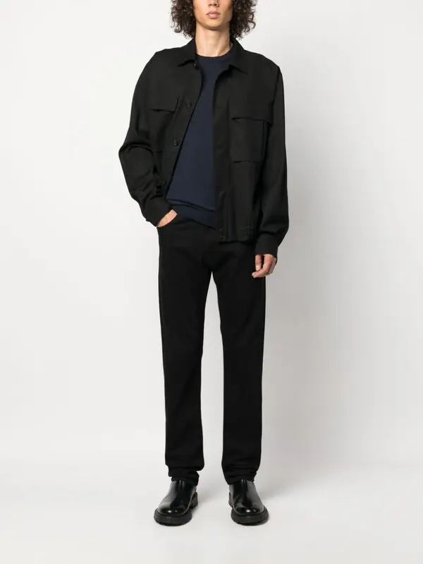 Fedeli Fine-knit Cashmere Jumper - Blue