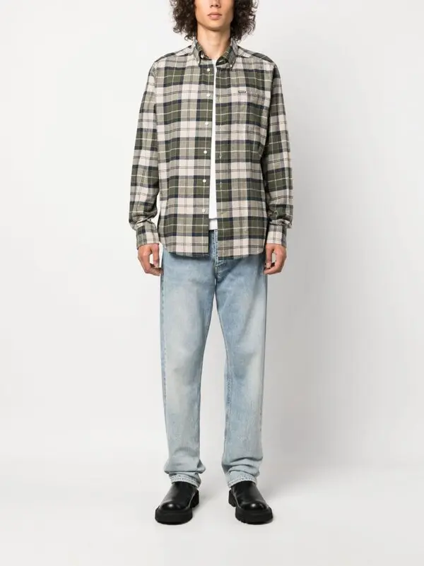 Barbour Fortrose Checkered Shirt - Green
