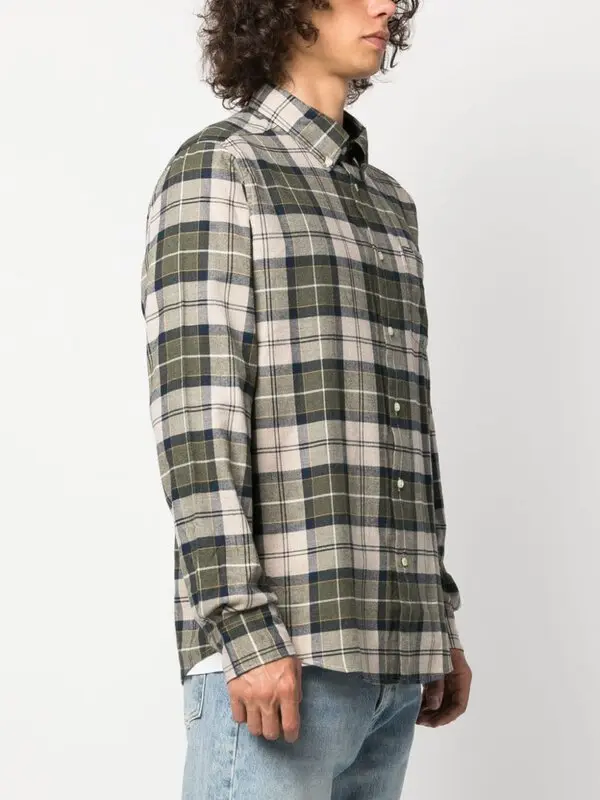 Barbour Fortrose Checkered Shirt - Green