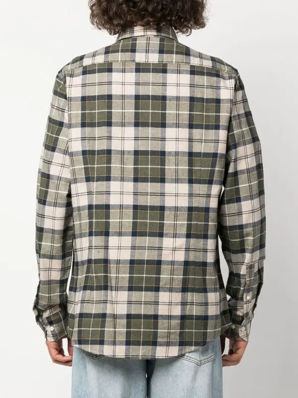 Barbour Fortrose Checkered Shirt - Green