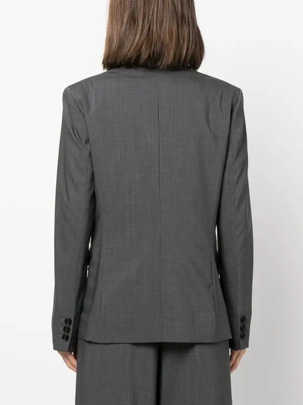 Dorothee Schumacher Double-breasted Virgin Wool-blend Blazer