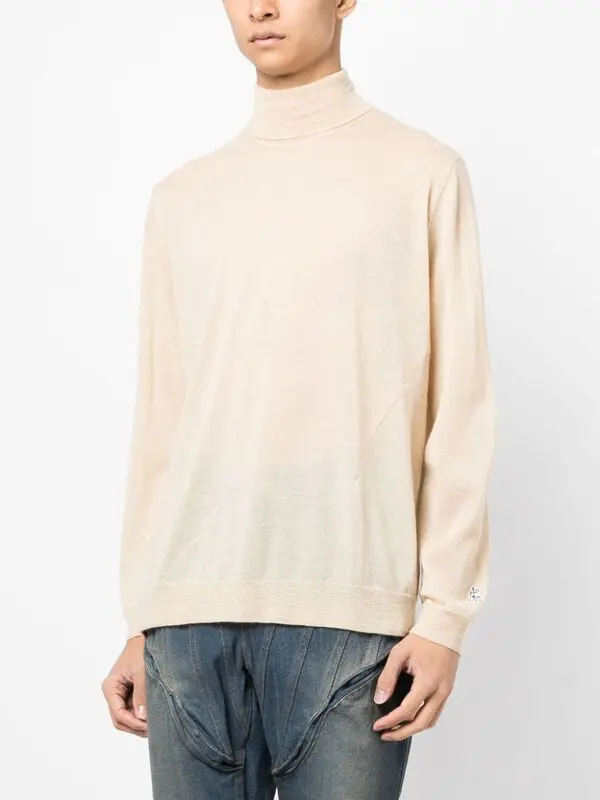 Undercover Logo-patch Cashmere Jumper