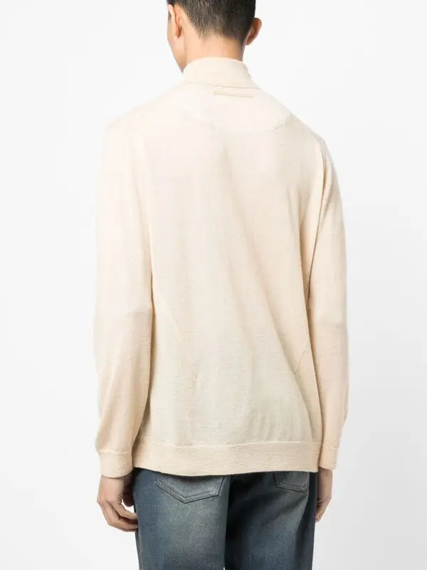 Undercover Logo-patch Cashmere Jumper