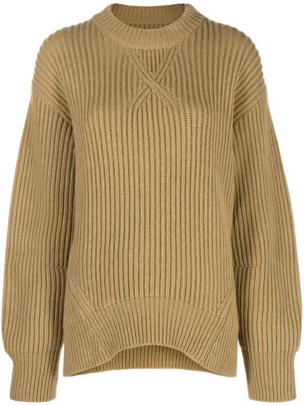 JIL SANDER Ribbed-knit Wool Jumper