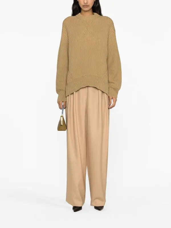 JIL SANDER Ribbed-knit Wool Jumper
