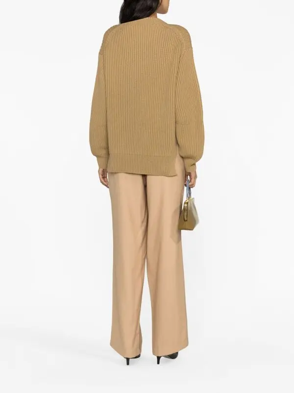 JIL SANDER Ribbed-knit Wool Jumper