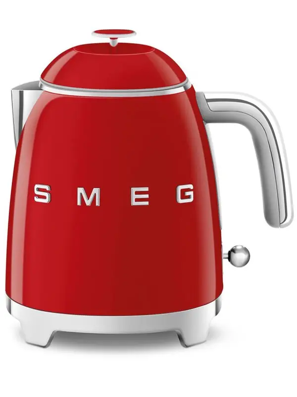 SMEG Mini Stainless Steel Kettle - Red