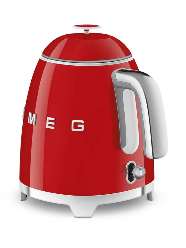 SMEG Mini Stainless Steel Kettle - Red