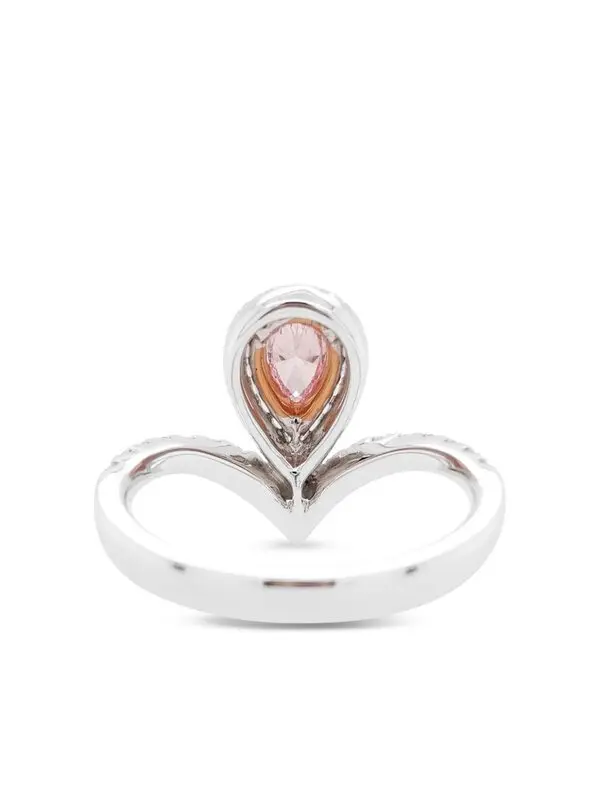 HYT JEWELRY 18kt White And Yellow Gold Diamond Ring