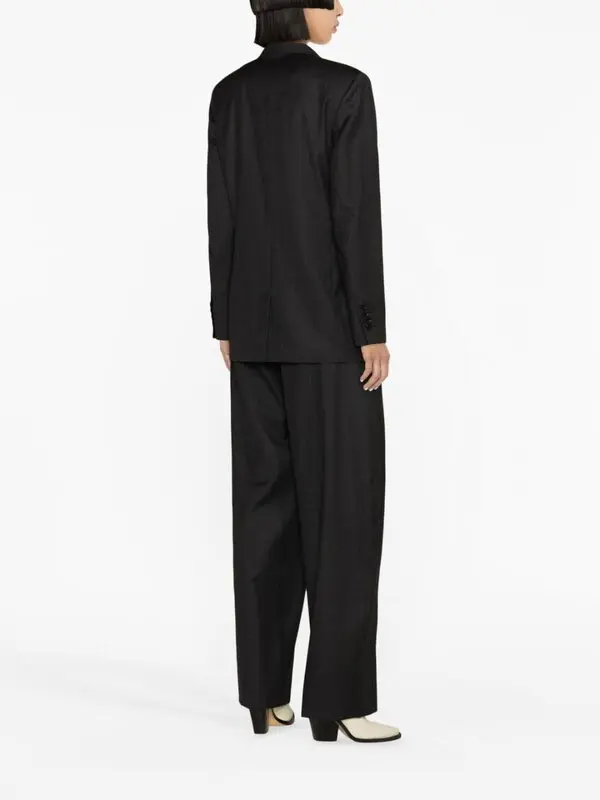 Isabel Marant Étoile Manelle Virgin Wool Double-breasted Blazer