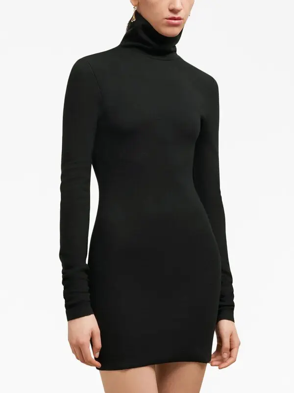 AMI Paris High-neck Knitted Minidress