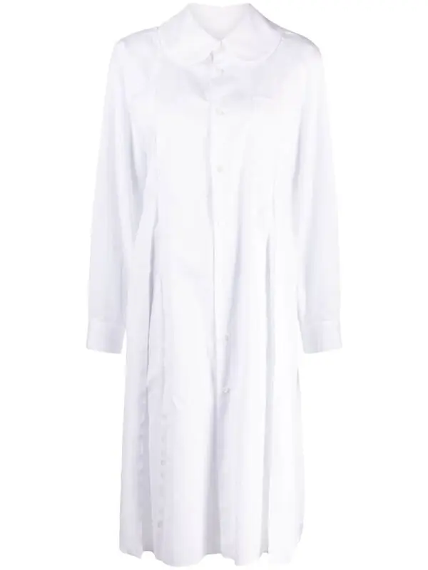 Comme Des Garçons Peter-pan Collar Cotton Shirt