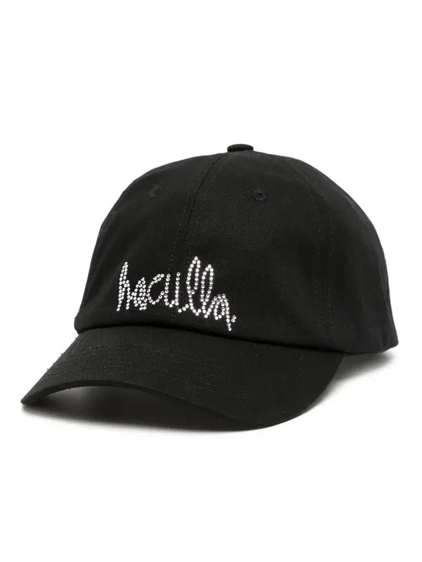 HACULLA. Rhinestone-embellished Baseball Cap - Black