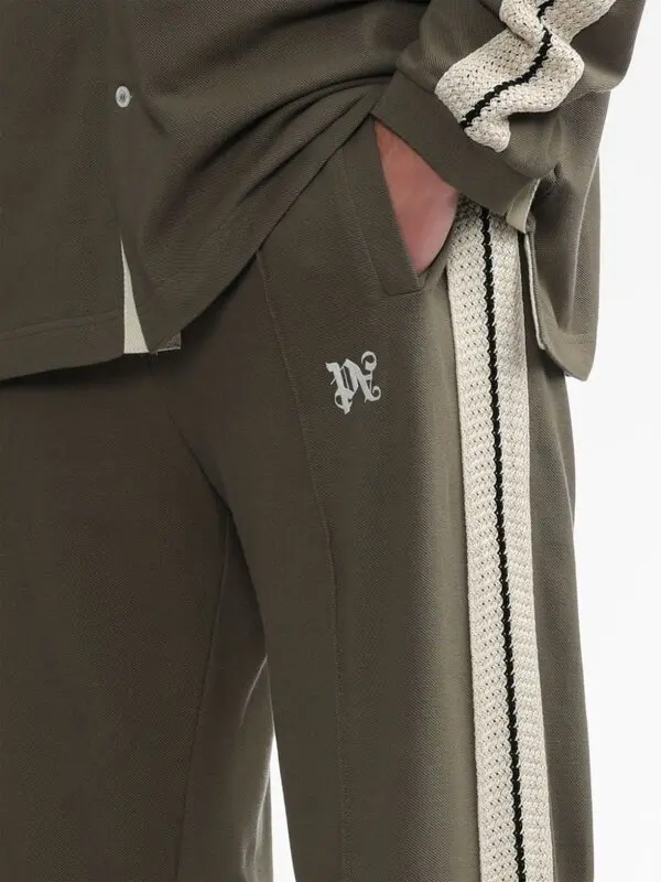 Palm Angels Monogram-embroidered Track Pants