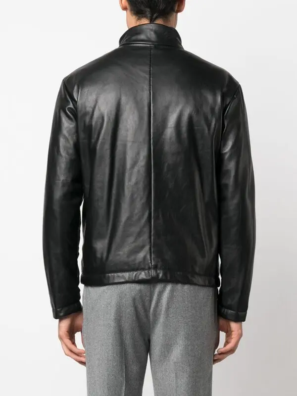 GIORGIO BRATO Zip-up Leather Jacket