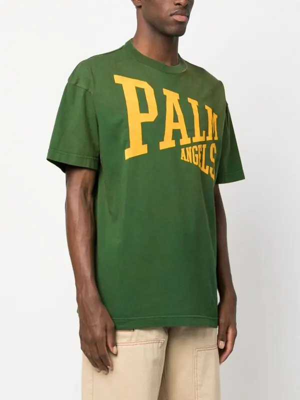 Palm Angels Logo-print Cotton T-shirt