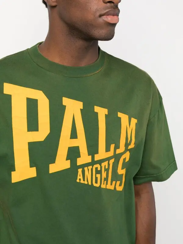 Palm Angels Logo-print Cotton T-shirt