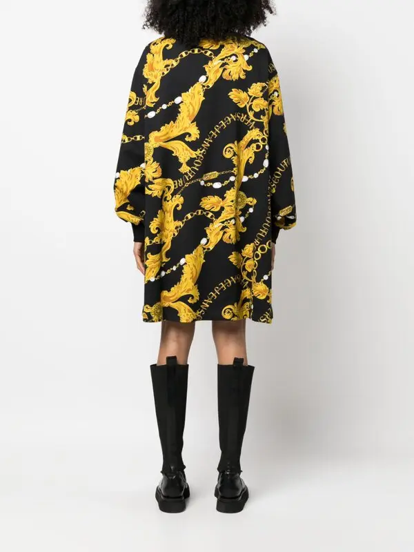 Versace Chain Couture Minidress