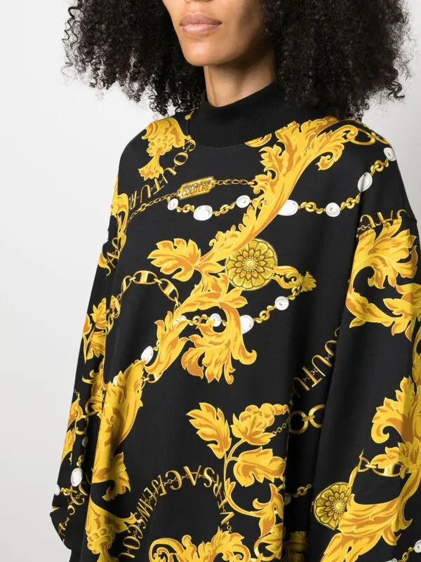 Versace Chain Couture Minidress
