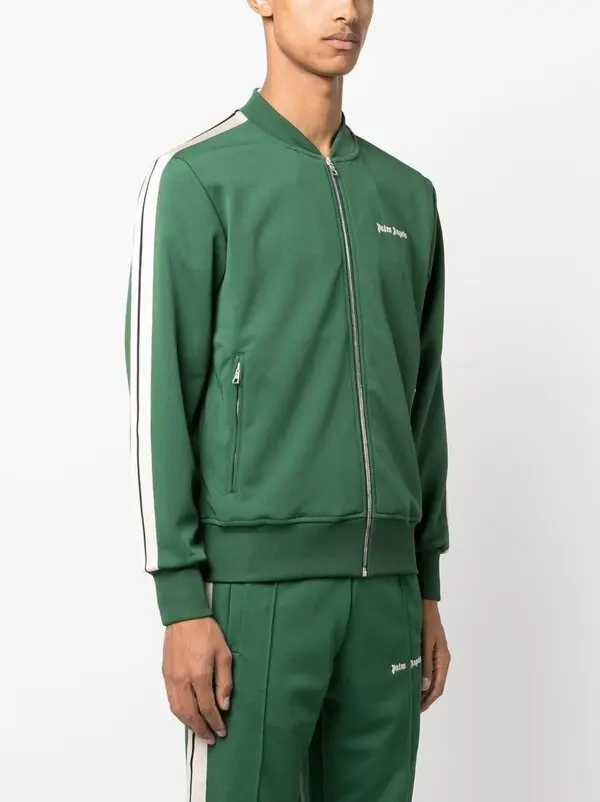 Palm Angels Bomber Track Jacket - Green