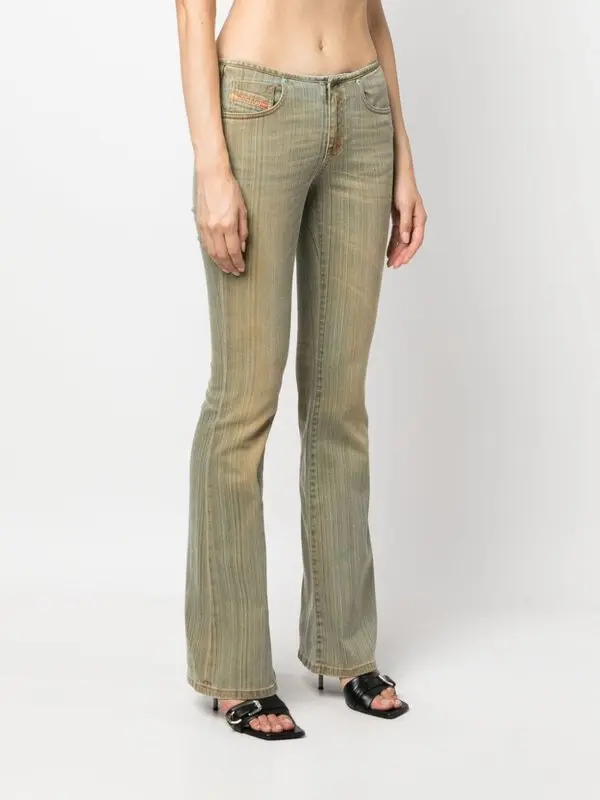 DIESEL® Logo-plaque Flared Jeans
