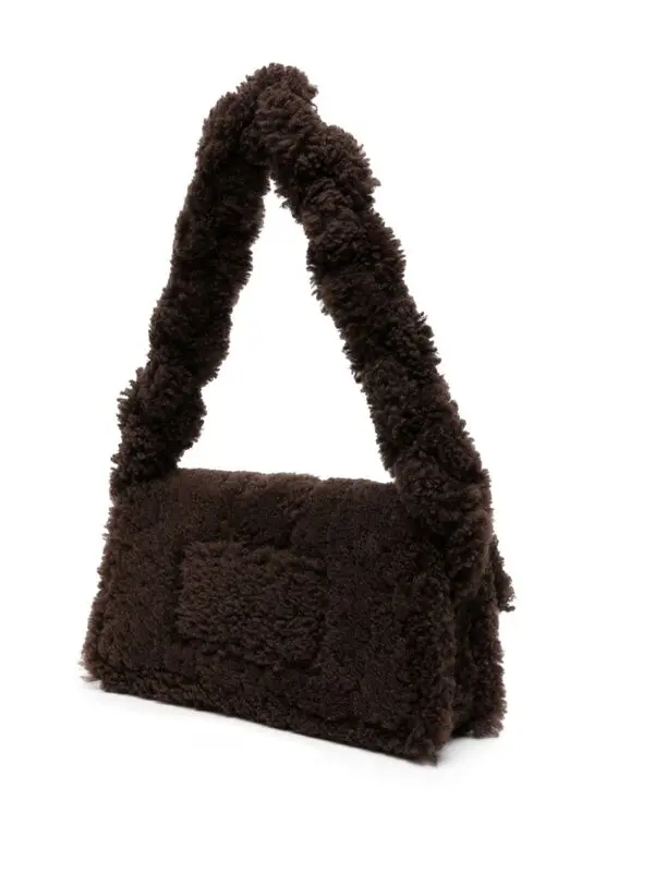 Jacquemus Le Bambidou Shearling Shoulder Bag