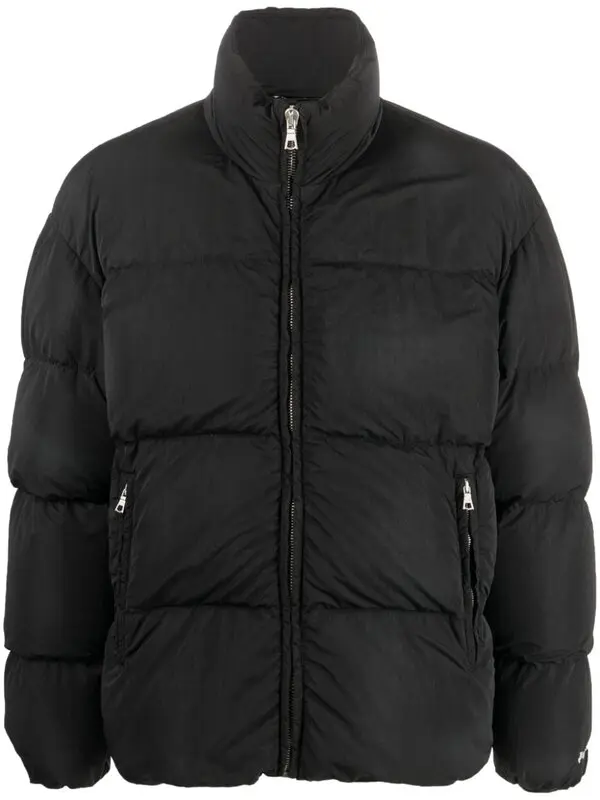 Palm Angels Logo-embroidered Padded Jacket