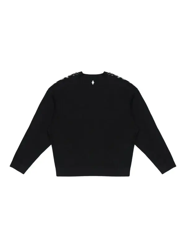 COUNTY OF MILAN Marcelo Burlon Bandana-print Crewneck Jumper