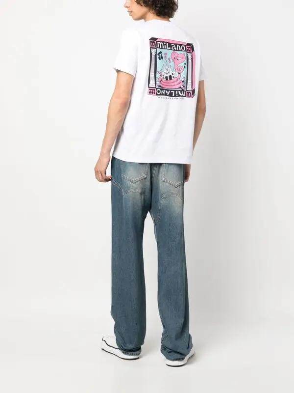 MODES Logo-print Cotton T-shirt